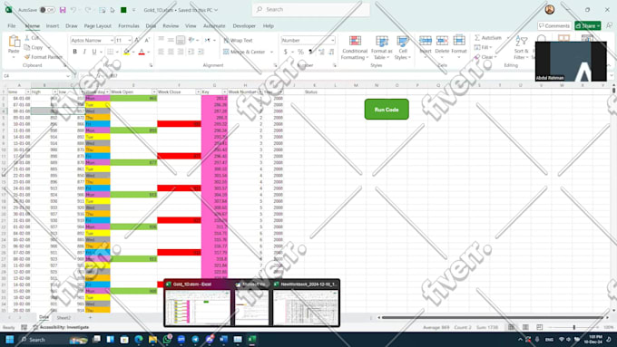 Do Excel Formulas Vba Macro And Google Sheets Tasks As An Expert By