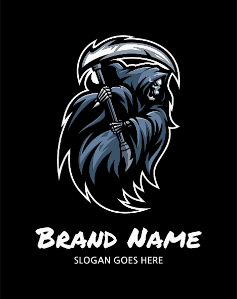 grim reaper logo maker