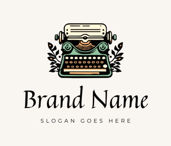typewriter logo ideas