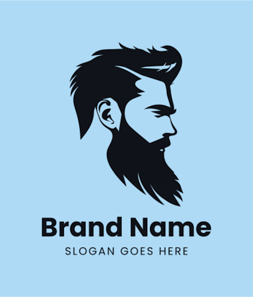 beard logo design