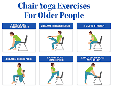 sitting down exercises for elderly