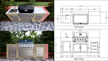 bbq design plans