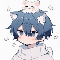 chibi wolf boy