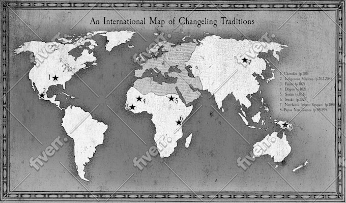 Create a hand drawn or digital map by Najlakay | Fiverr