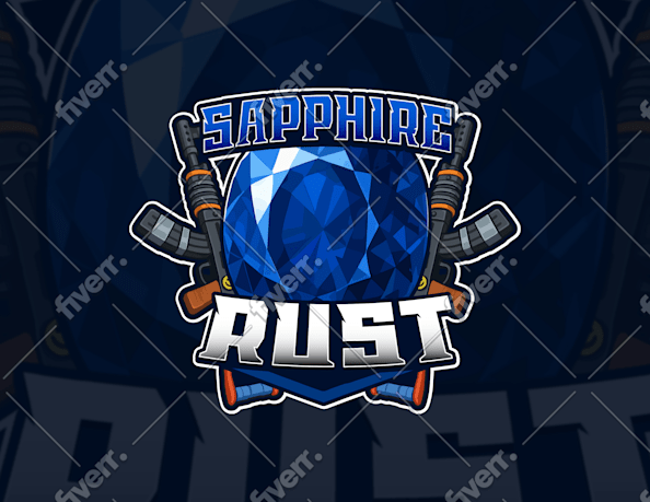 Design your dream rust server logo and banner by Jabeen_designs | Fiverr