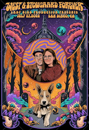 Do amazing art of stoner, psychedelic, weed, metal cover by Dimensiluar ...