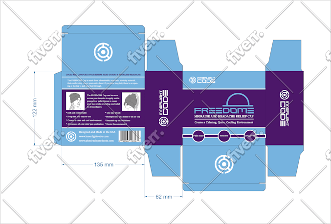 Do modern product packaging box and custom box design by Zainansari1073 ...