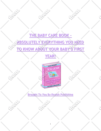 Give you the baby care book that every new parent must have by ...