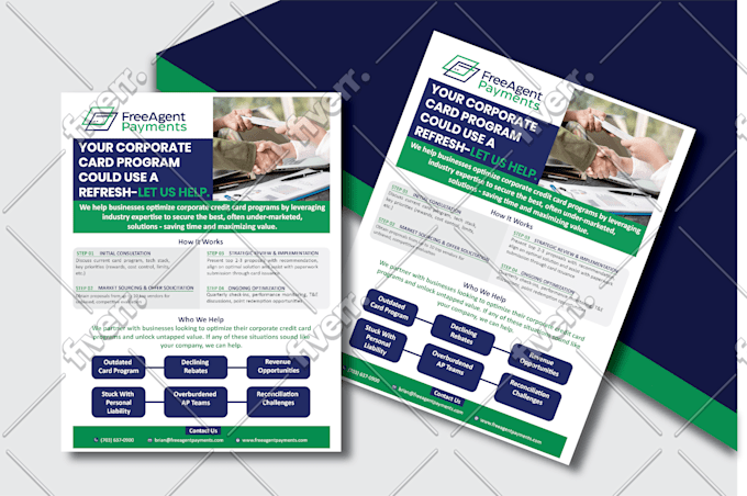 Do an awesome flyer, one pager and leaflet design by Jessiecreative ...