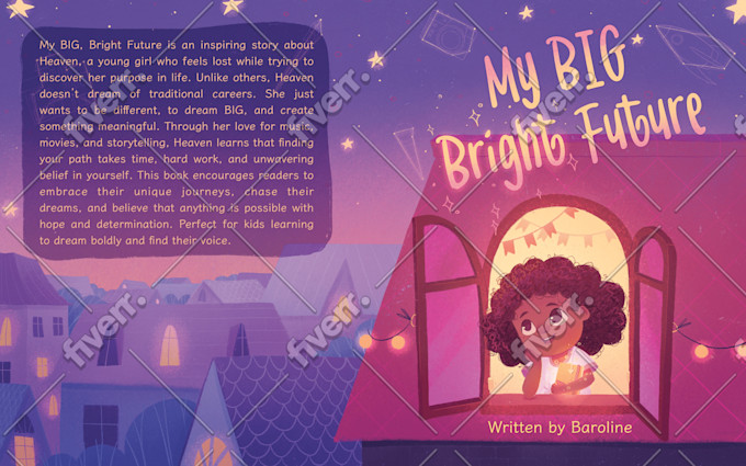 Draw children story book illustration and cover for you by Yalwna | Fiverr