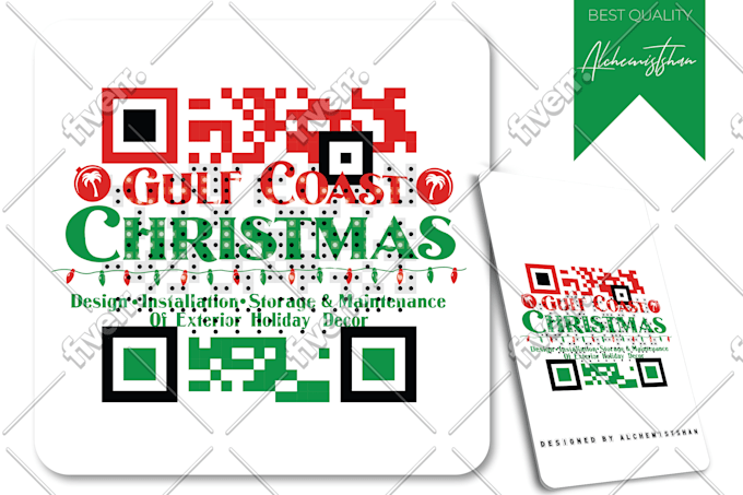 Create custom dynamic qr code design by Alchemistshan | Fiverr