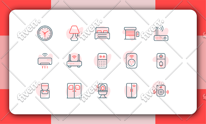 Create modern icon design and custom vector icon set by Usman_1develper ...