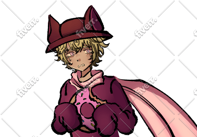 Draw you a custom pngtuber sprite model by Hachichimitsu | Fiverr