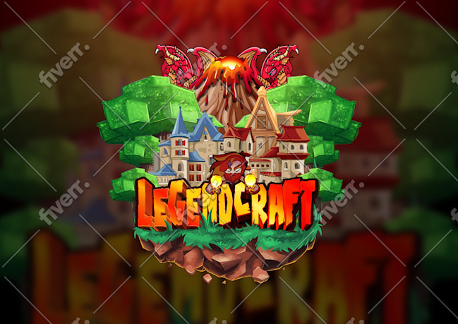 Create unique minecraft server logo , icon and banner by Manoali726 ...