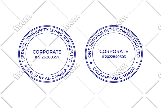 Design corporate seals, and stamps for your company by Samdesignglow ...