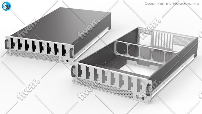 Design metal enclosure metal case or metal cover for electronic devices ...
