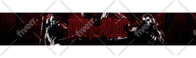 Design a call of duty 3d banner and logo for youtube,twitch,discord ...