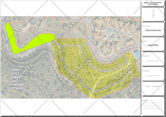 Design site plan, subdivision, layout in autocad by Landexpert | Fiverr
