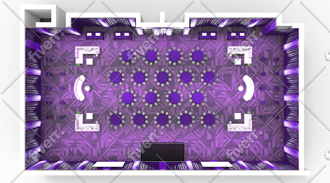 Create concept drawings of events and 3d stage design by ...