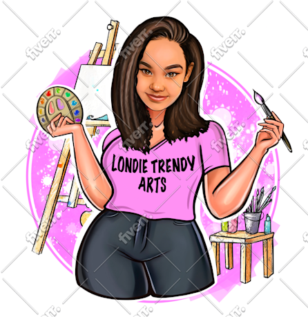 Draw custom portrait logo for business, design cartoon by Senkovviktor ...