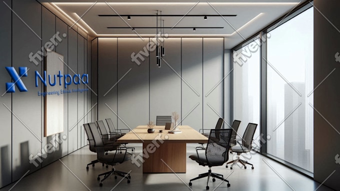 Make professional and custom virtual backgrounds with logo by Crescent ...