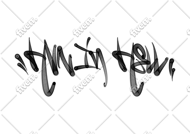 Design a bold handstyle graffiti logo by Mrdersx | Fiverr