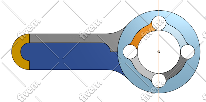 Design 3d models 3d cad design 2d drawings in solidworks creo, onshape ...