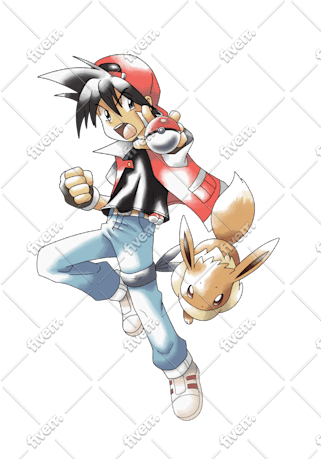 Draw your pokemon in pokemon art style by Mercuryball1127 | Fiverr