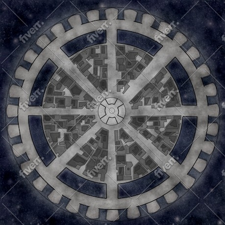 Create you a detailed map, star map, fantasy, sci fi, rpgs by ...