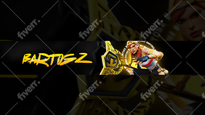 Design professional fortnite banner and header by Pixel_edits | Fiverr