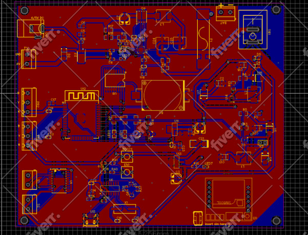 Design circuits, pcb and esp32 or arduino programming by Mati_kayani | Fiverr