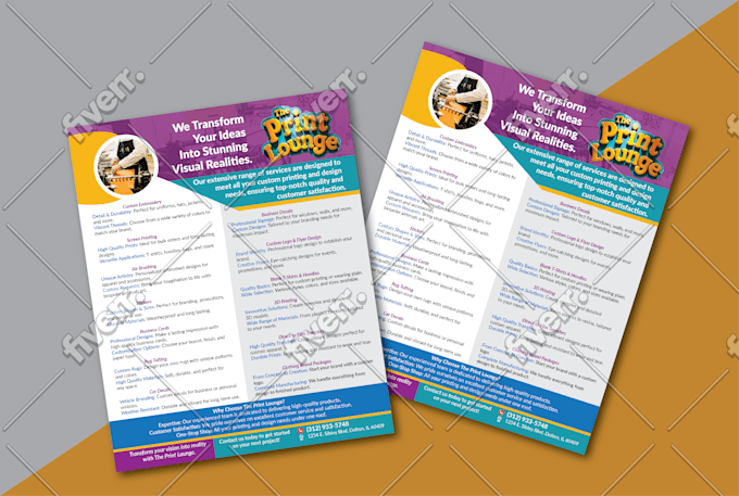 Do an awesome flyer, one pager and leaflet design by Jessiecreative ...