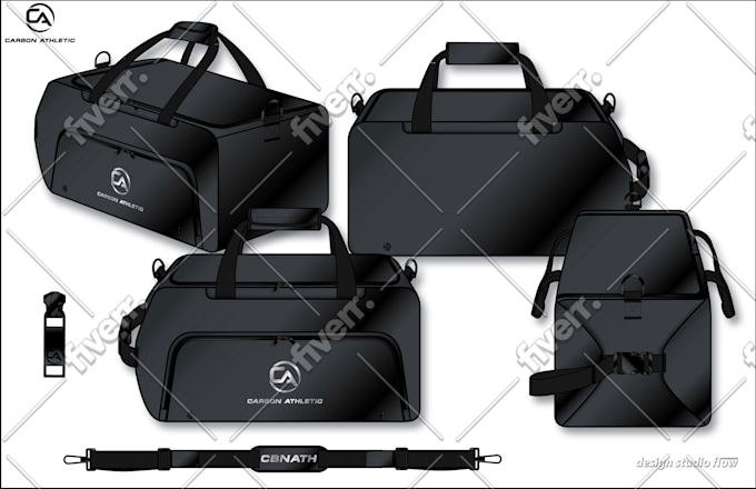 Create a detailed backpack design to your specifications by Flostudio ...