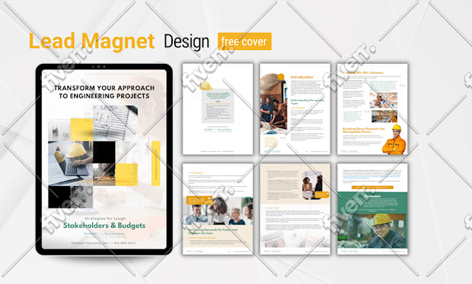 Do ebooks, workbooks and pdf lead magnet designs by Ayesha_pdfs | Fiverr