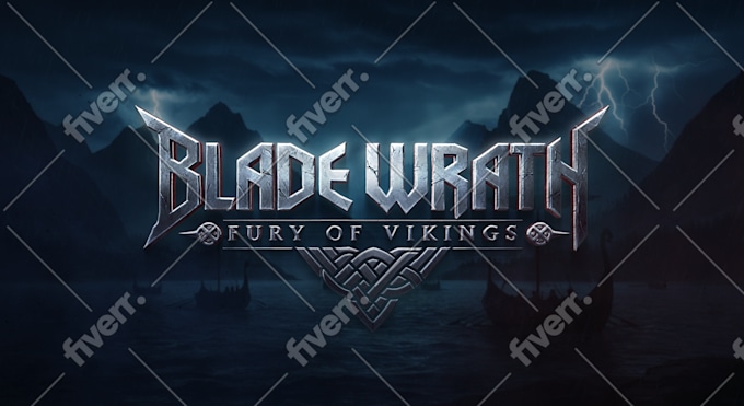 Design realistic game logo for any type of game by Artbrahim | Fiverr