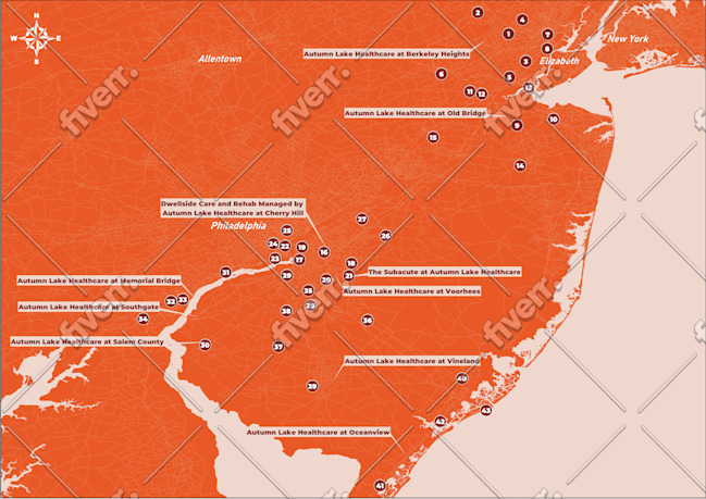Design route maps and custom gis maps by Creation_d | Fiverr