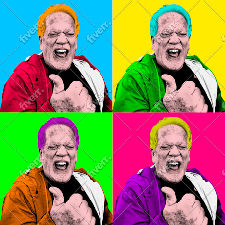 Make professional andy warhol pop art from your photos by Fredtezar ...