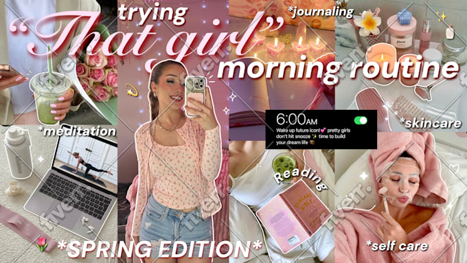 Design aesthetic thumbnails for your youtube videos by Hey_its_faith ...