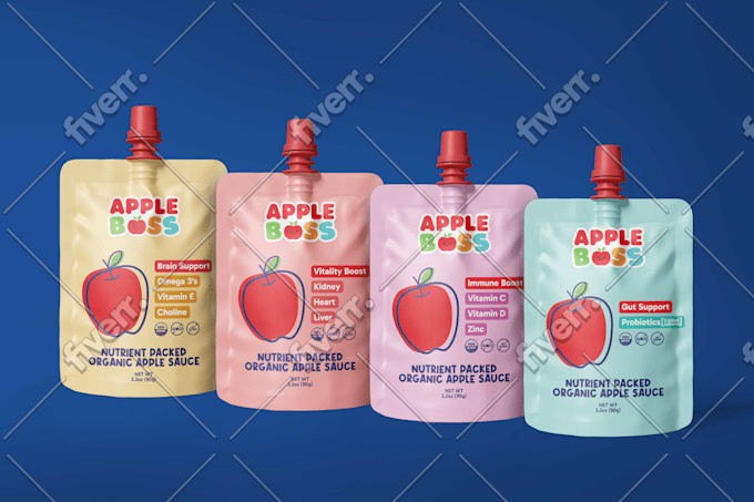 Design a creative food product packaging, pouch, box design by ...