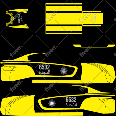 Create a custom livery for fivem cars if you supply the template by ...