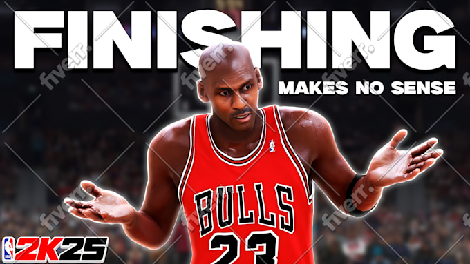 Design eye catching nba 2k25 and 2k thumbnails by Kingrits | Fiverr
