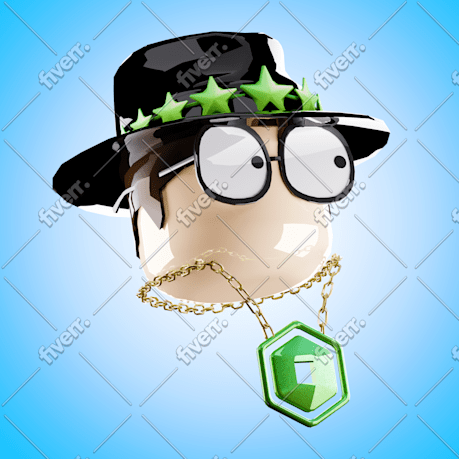 Make a roblox gfx floating head profile picture by Aj08coder | Fiverr