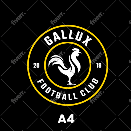 Create circular football badge or roundel soccer logo by Hamzahzein ...