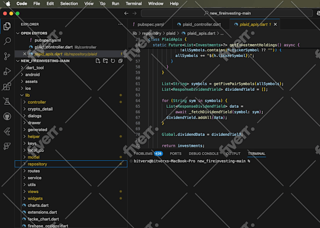 Be flutter developer to fix flutter or flutterflow bugs and add new features by Graphics_guruu ...