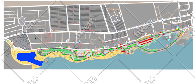 Design an eye catching event map by Grdesign | Fiverr
