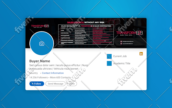 Design linkedin banner, eventbrite, ebay billboard, event, etsy ...