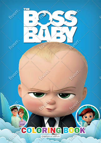 boss baby coloring pages pdf