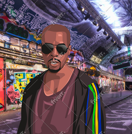 Create a vector portrait for you by Ariiskak | Fiverr