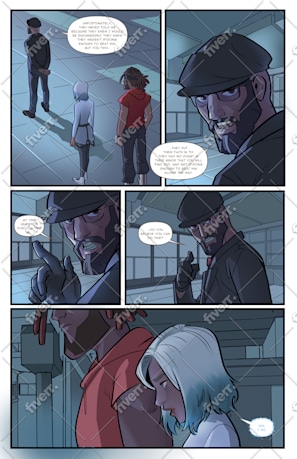 Illustrate a comic book page or a custom illustration by Jpdelarama ...