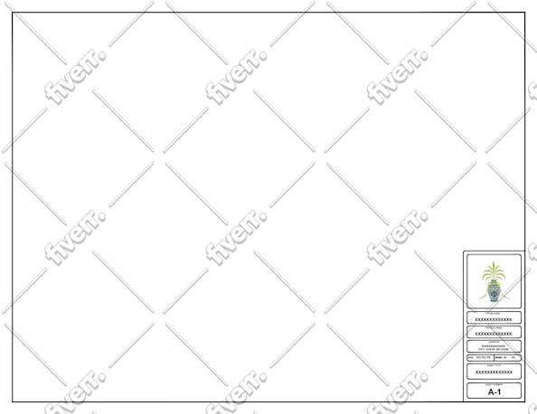 Design autocad template title blocks, logo, stamp by Subhajit1991 | Fiverr